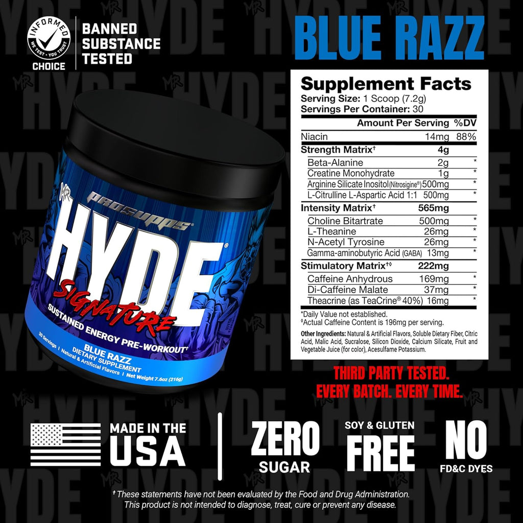 Mr. Hyde Signature 30 servicios – Suplementos Hypertrophy