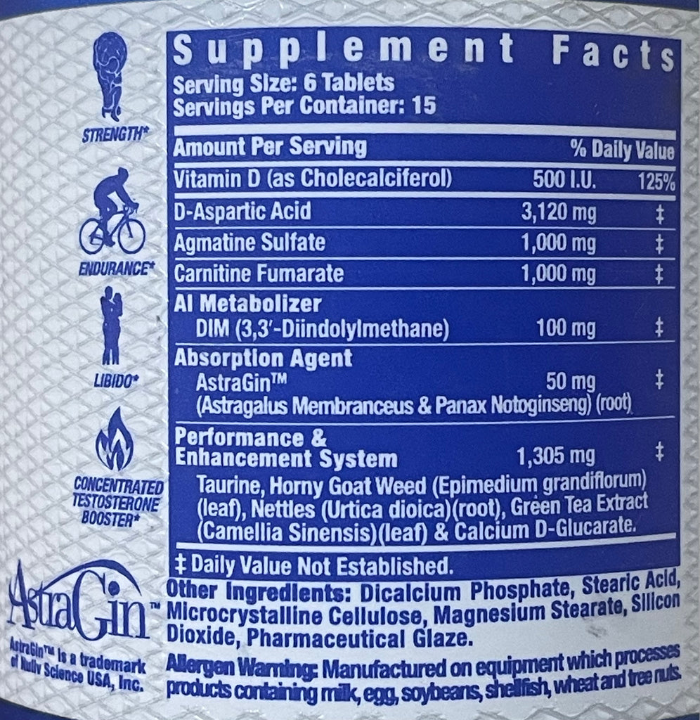 King Test 8X 90 caps – Suplementos Hypertrophy