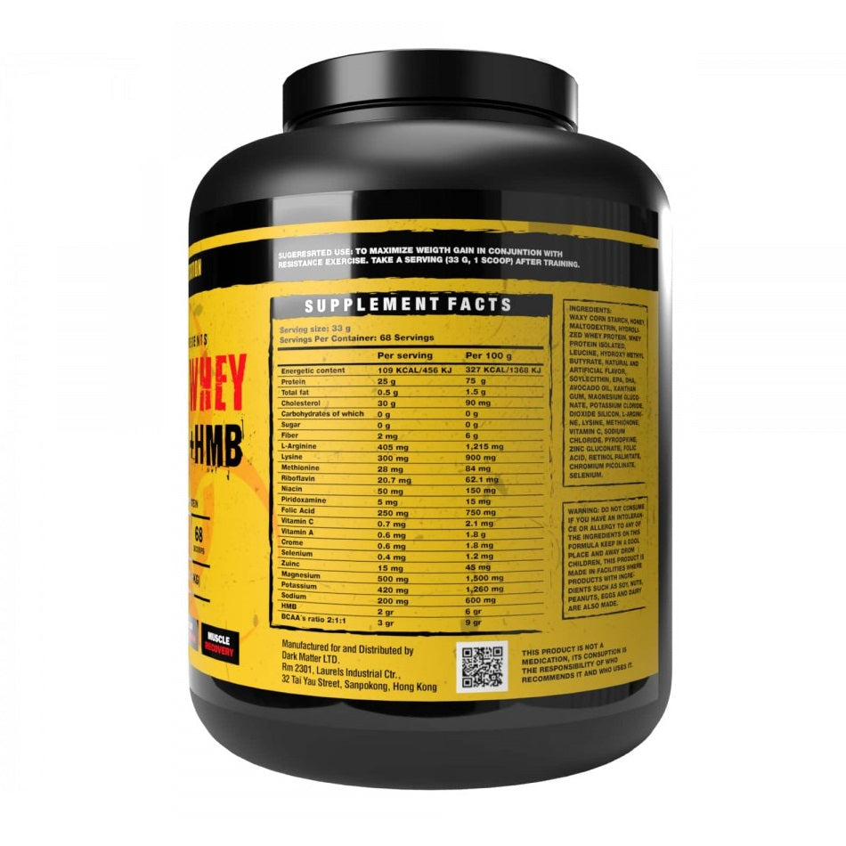 Hydro Whey + HMB 5 Lb – Suplementos Hypertrophy